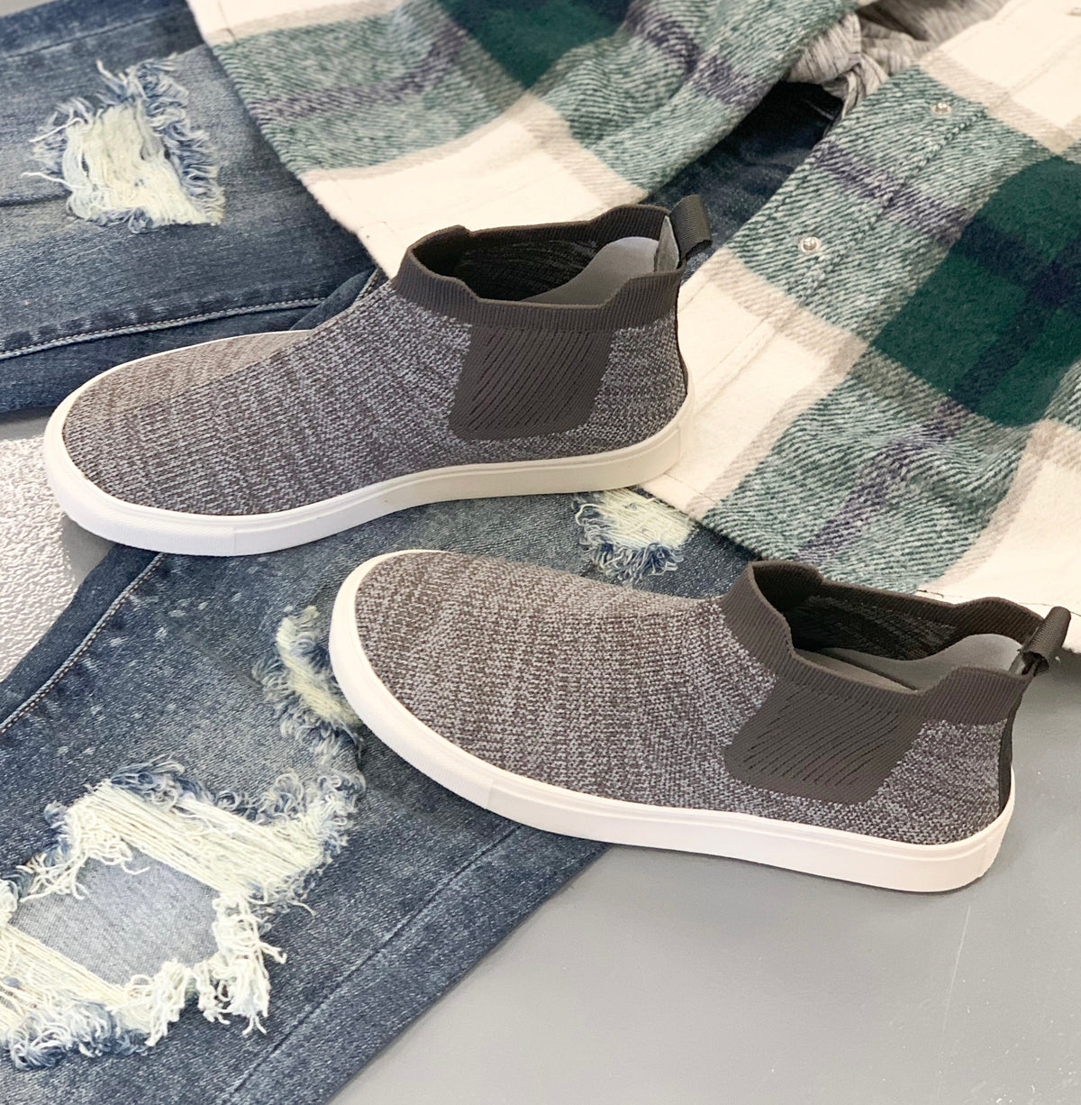 Bess Shoes - Grey — Little Details